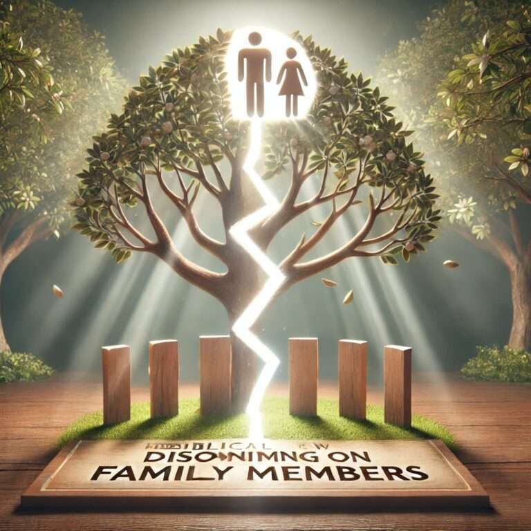 What Does the Bible Say About Disowning Family Members: A Biblical ...